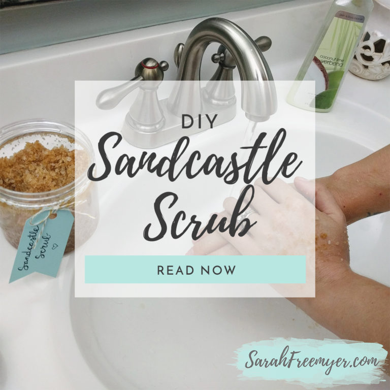 DIY Sandcastle Scrub – Sarah Freemyer